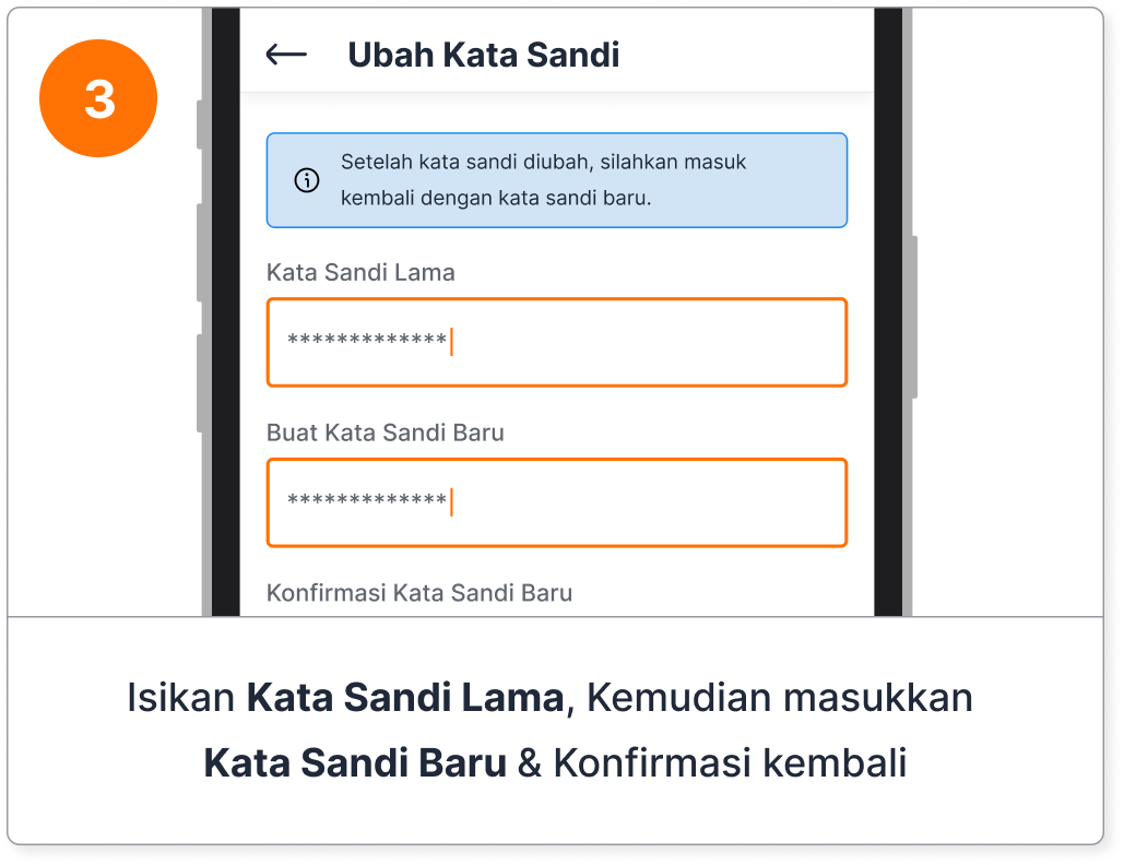 Cara Ganti Kata Sandi (Mobile App) – Help bosCOD